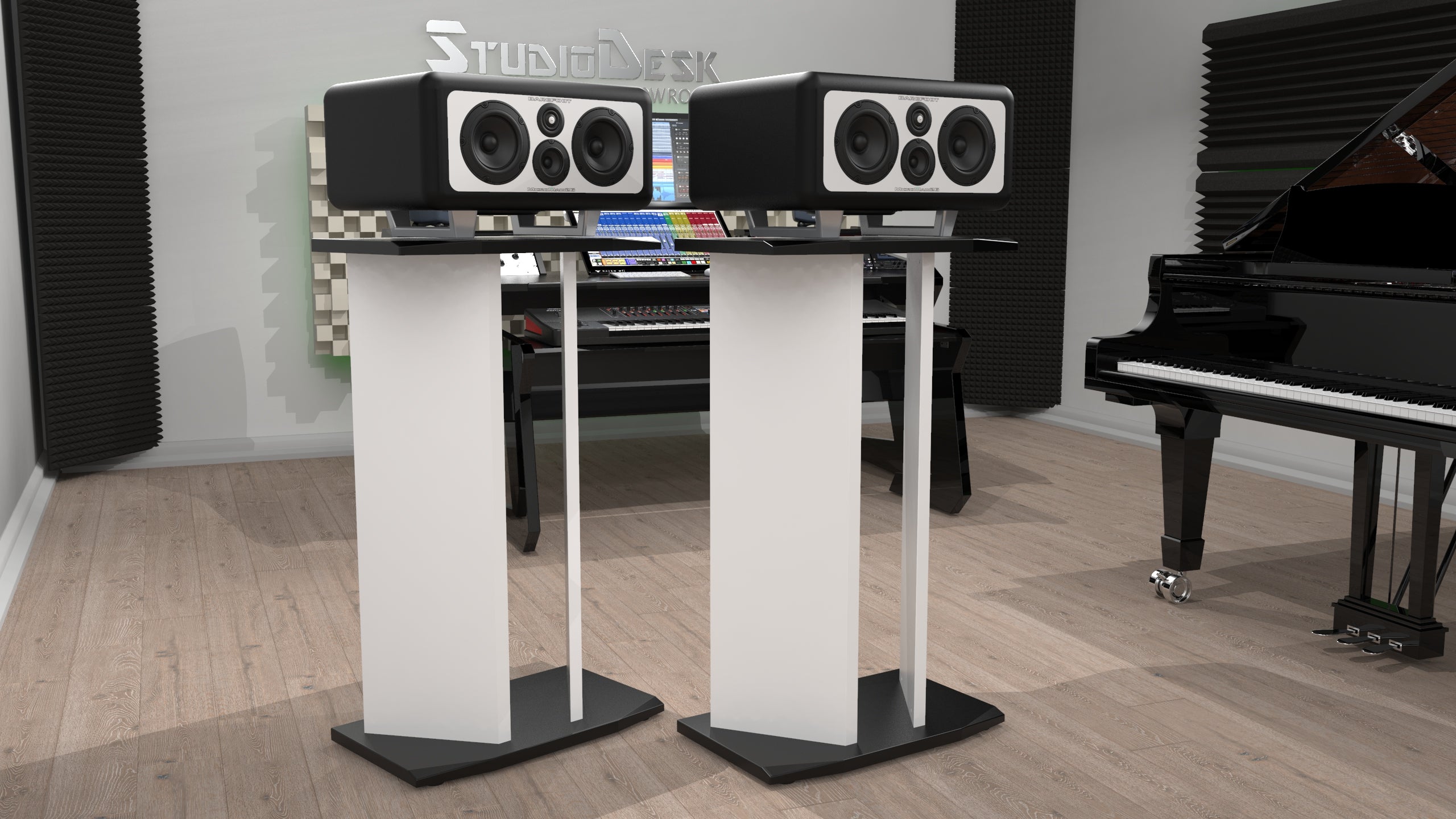 Studio Monitor Stands: The Ultimate Buyer's Guide for Accurate Sound ...